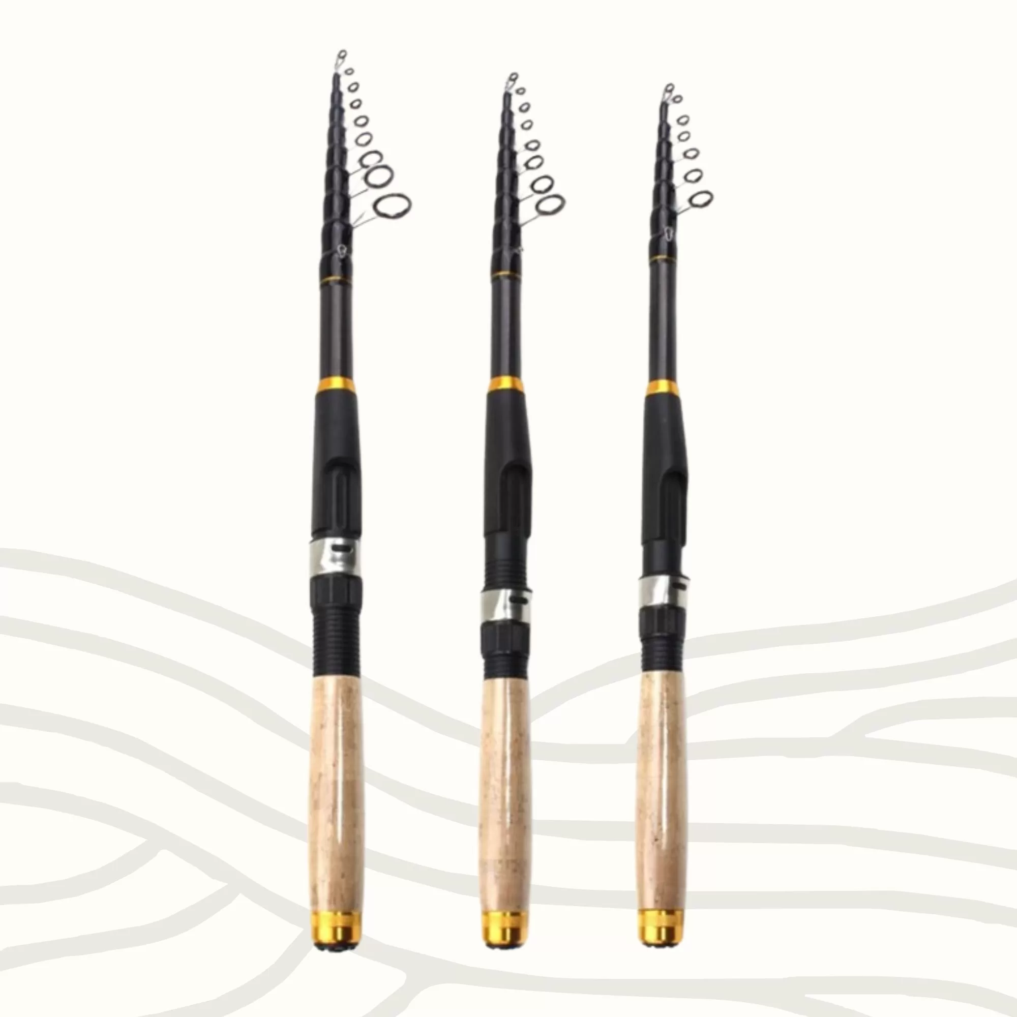 Ultra Short Telescopic Fishing Rod with Anti-Slip Grip » Outdoor ...